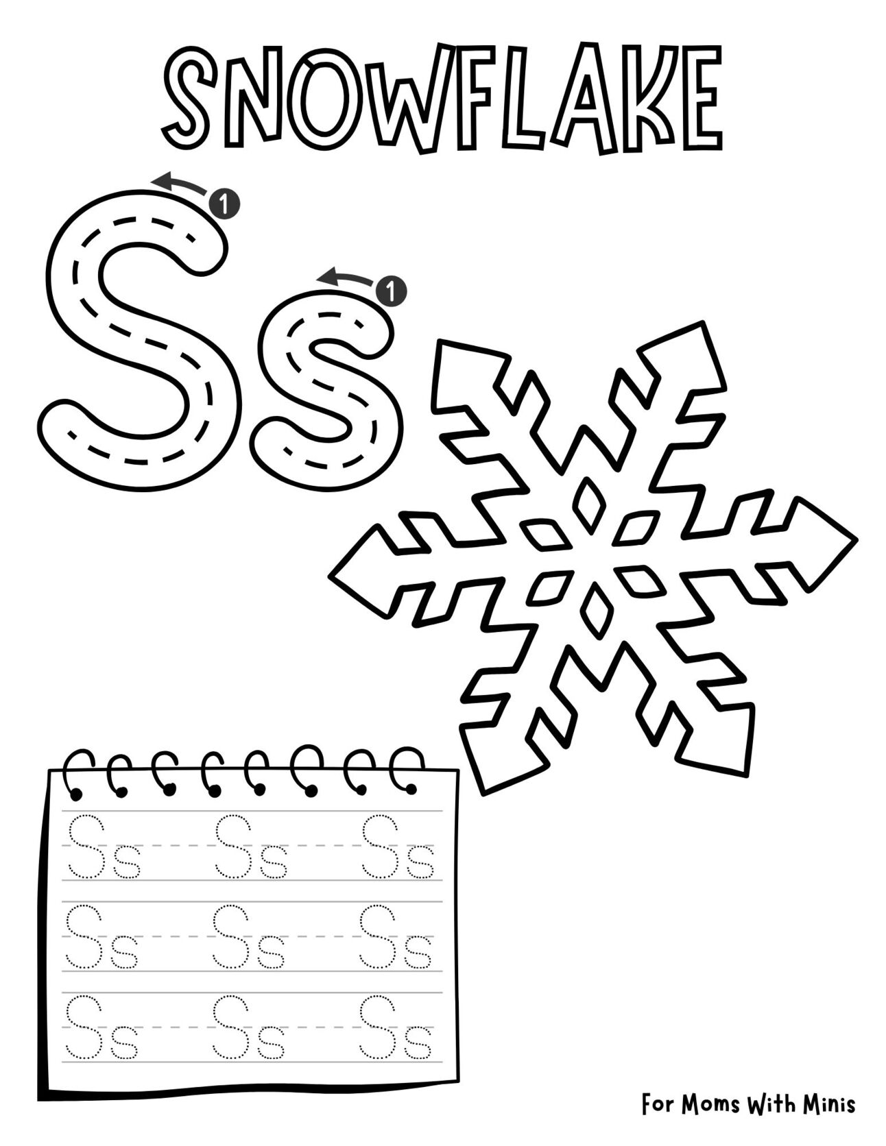 ️ S is For Snowflake