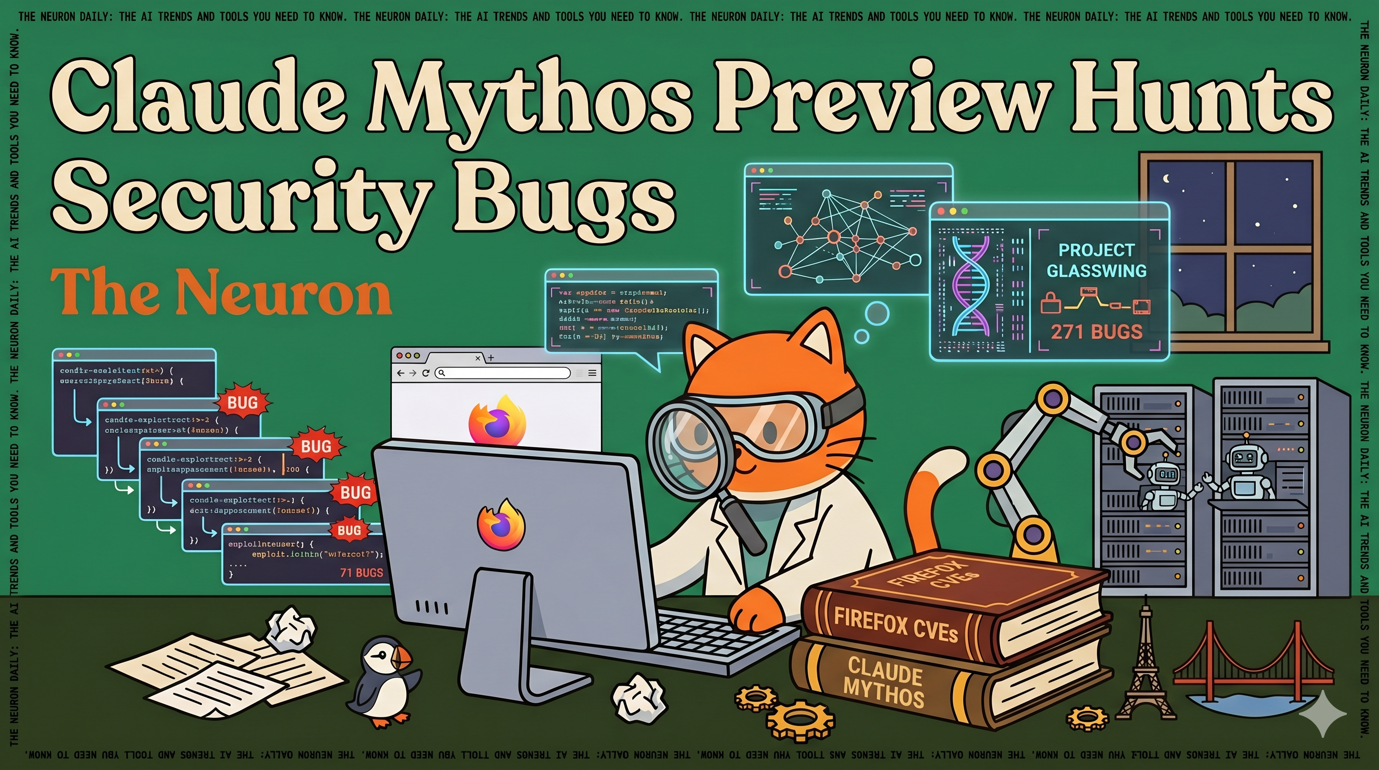 😸 AI found bugs humans missed for 27 years