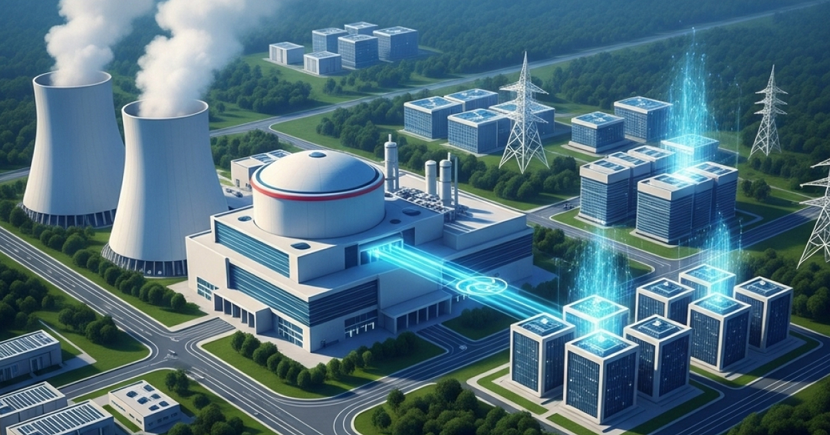 Nuclear LCOE for AI Applications