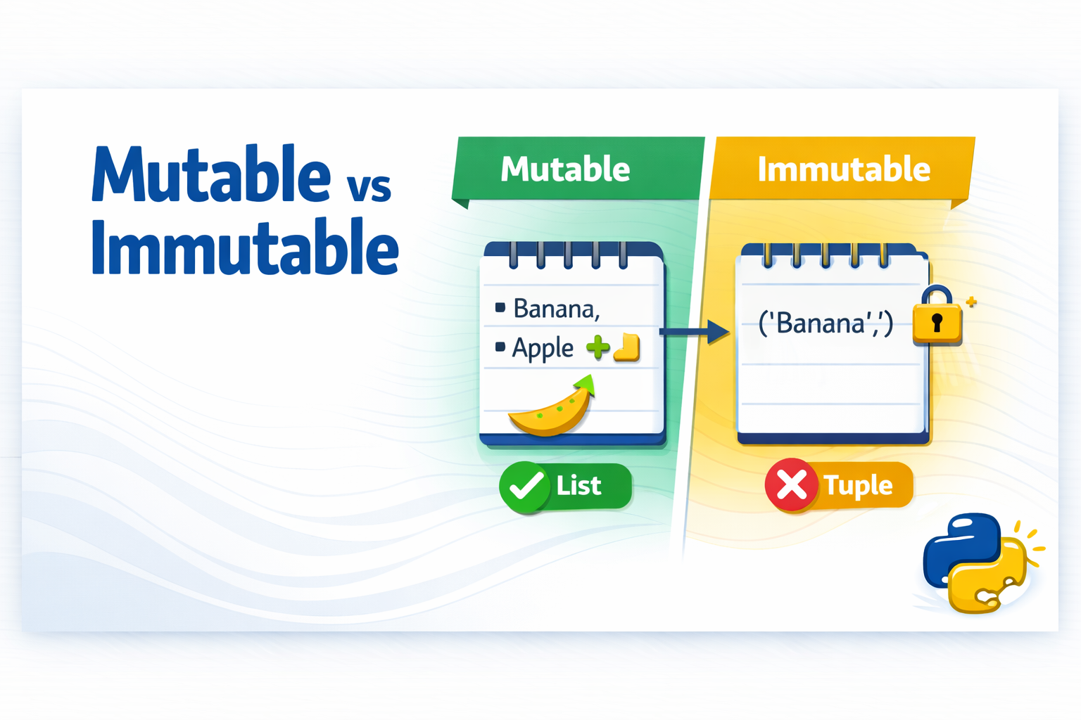 Mutable vs Immutable Objects in Python