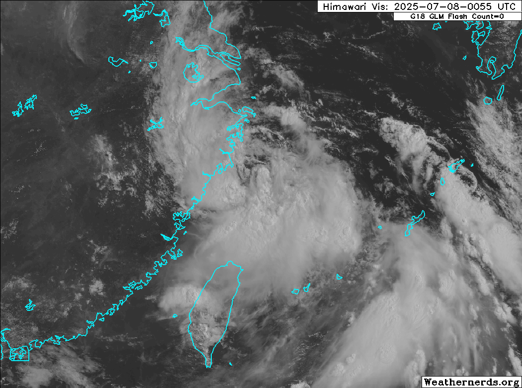 Tropical Storm Danas (05W) - Tropical Cyclone Advisory #8: 0000 UTC 8 ...