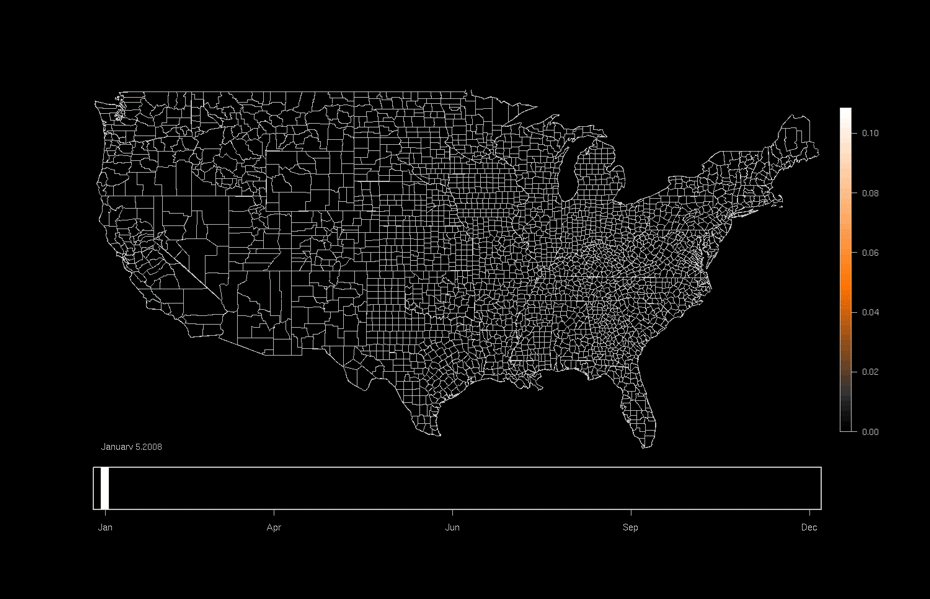 Animated Hawk Migration
