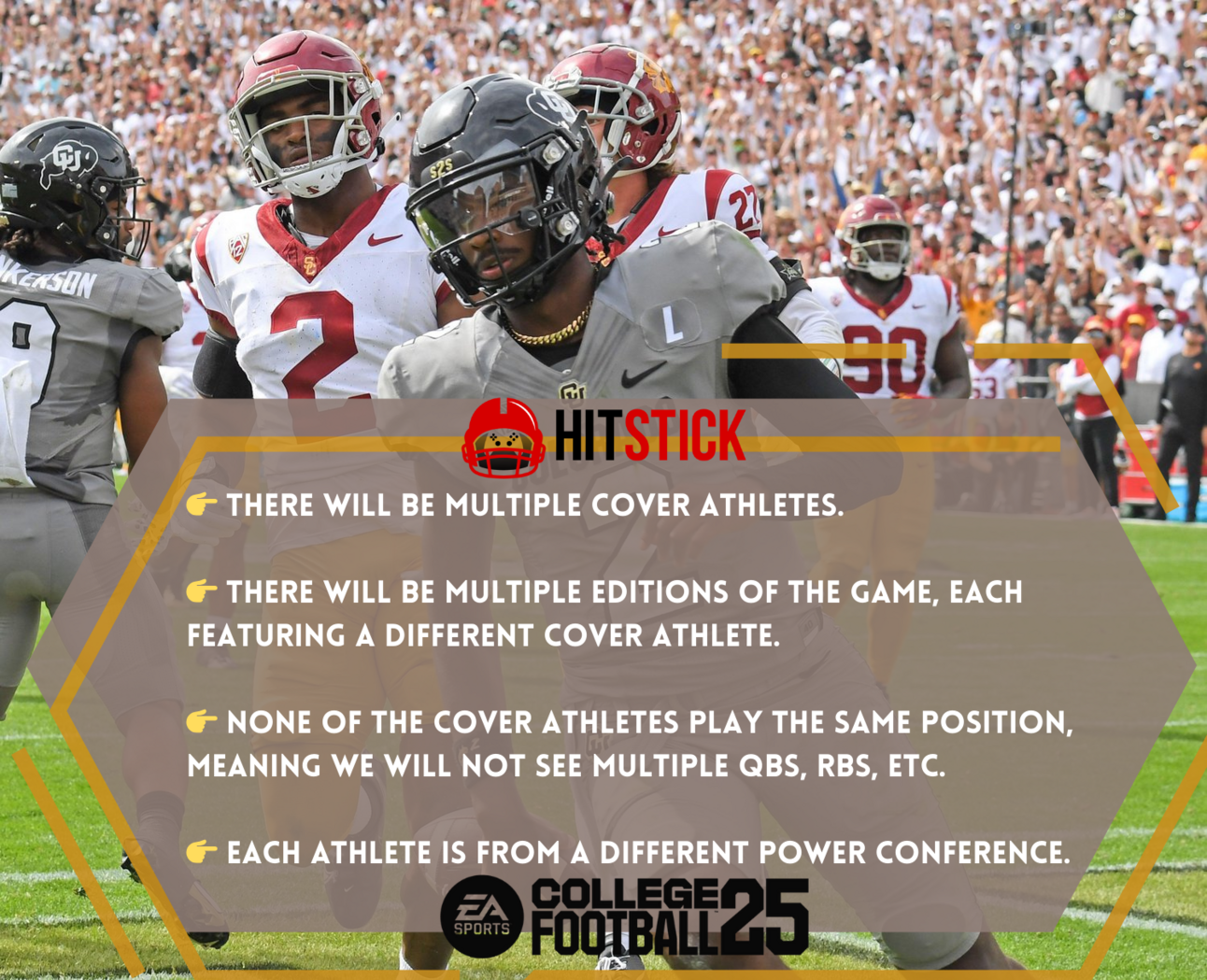 EA CFB 25 Cover Athlete News Breaks Overnight
