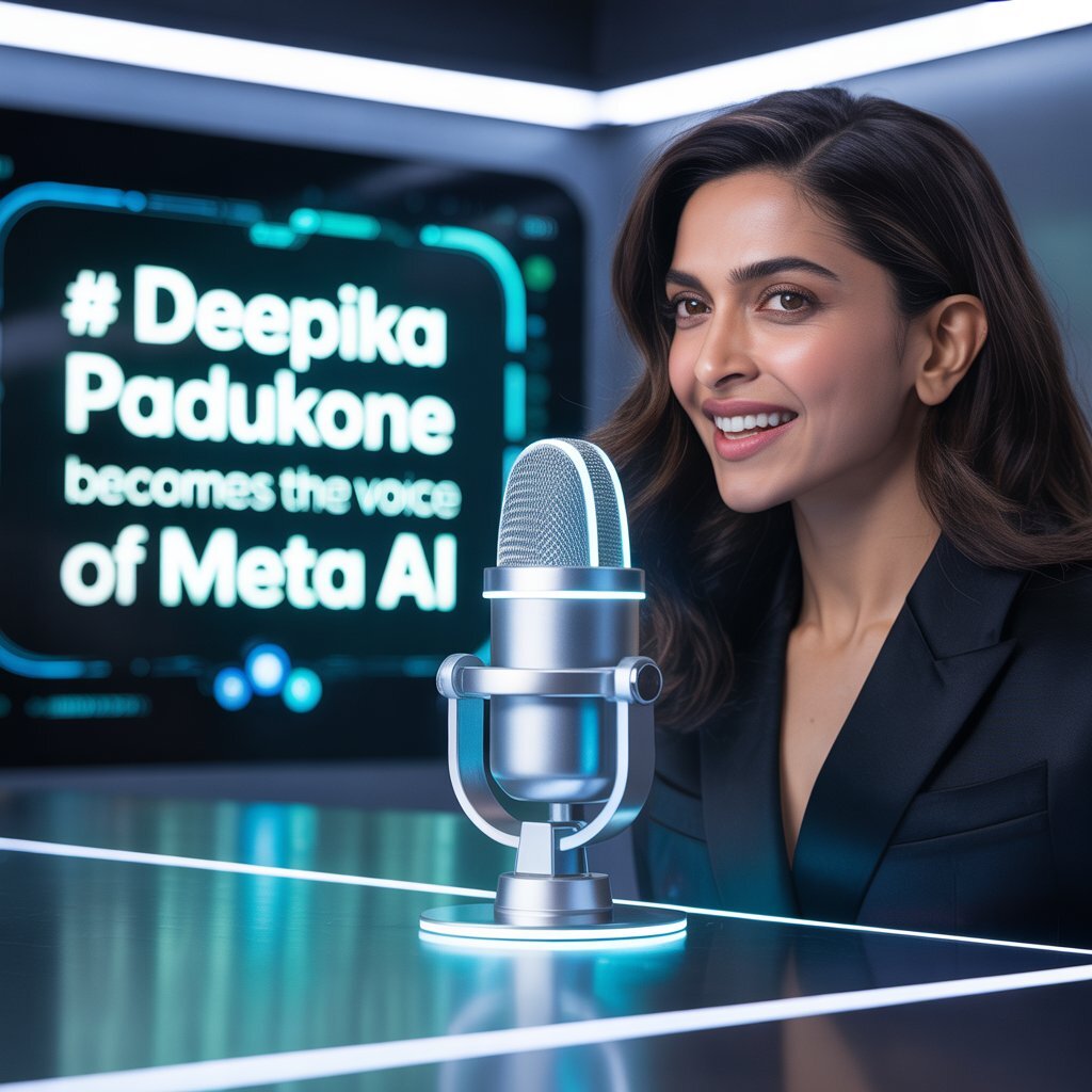 🎤 Deepika Padukone Becomes the Voice of Meta AI—Bollywood Just Got Digital