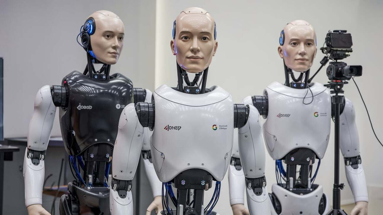 Google DeepMind partners with Apptronik for advanced humanoids.