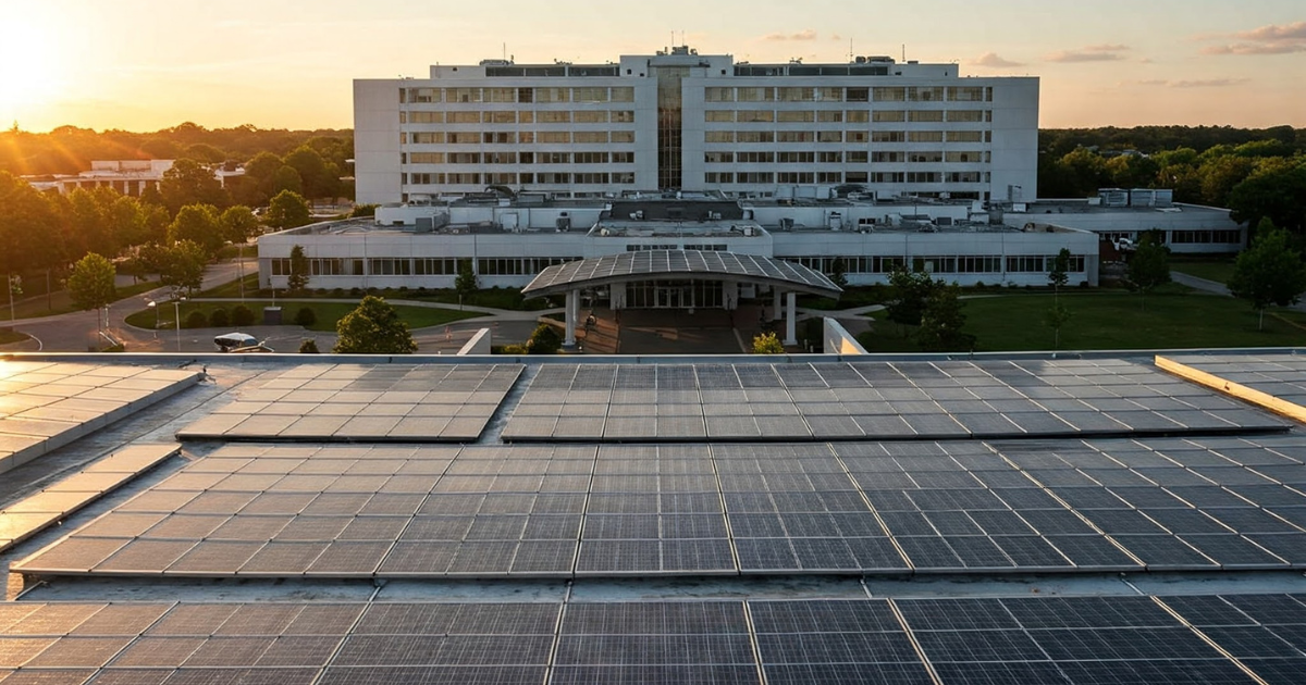 Healthcare and education facilities meet the solar moment