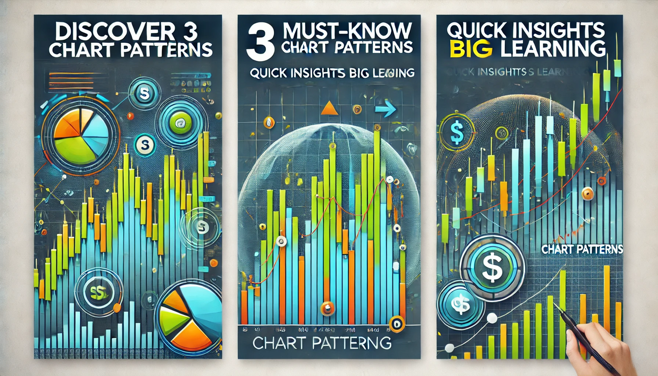 Discover 3 Must-Know Chart Patterns: Quick Insights for Big Learning