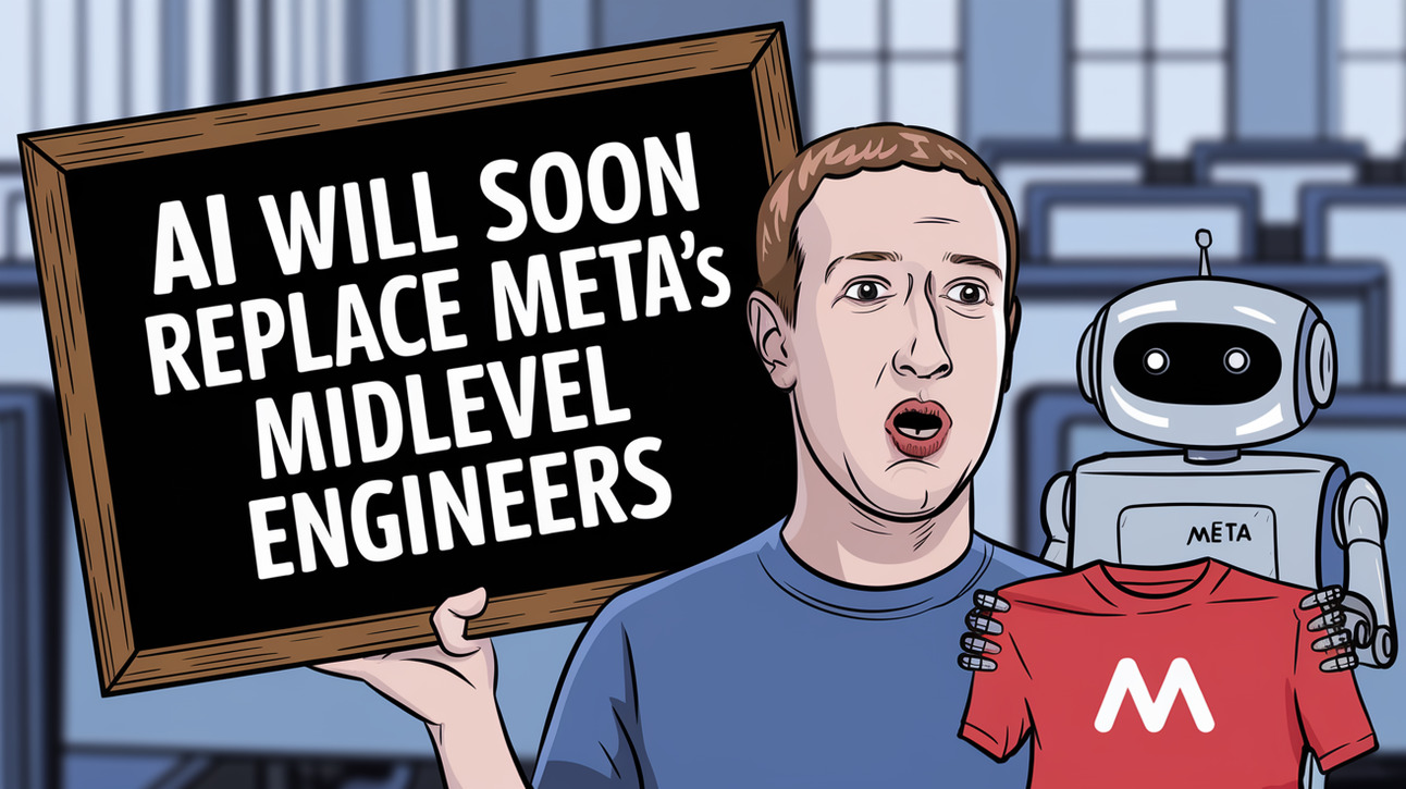 Meta plans to replace engineers and Coders with AI in 2025