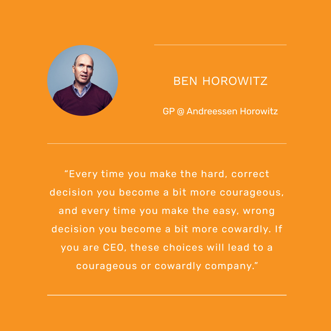 📶 16 Lessons from Ben Horowitz (GP @ a16z)