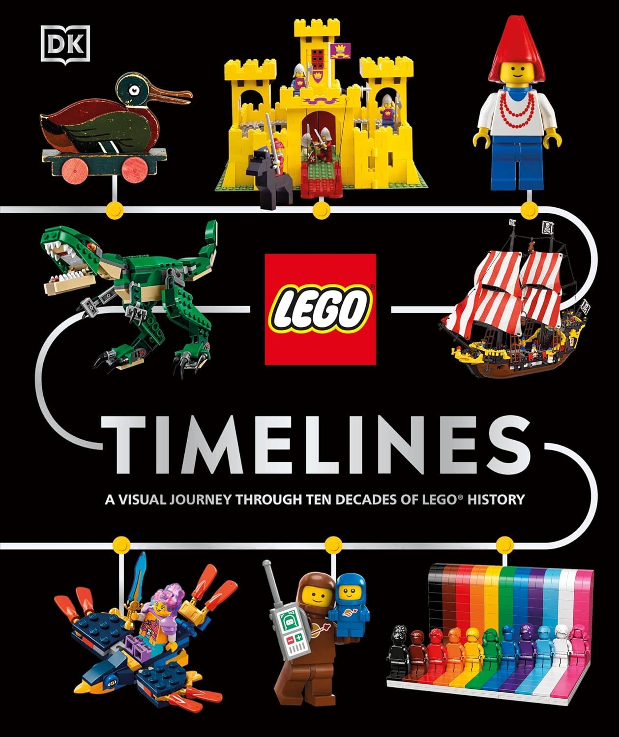 LEGO Timelines Book Traces Brick History