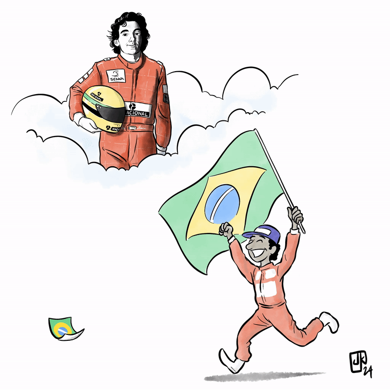 Ayrton Senna, a true Brazilian hero