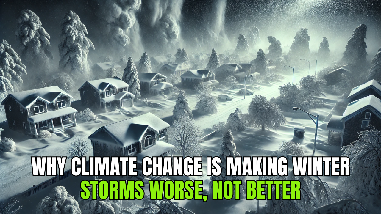 🌱 Why Climate Change Is Making Winter Storms Worse, Not Better ️🌍