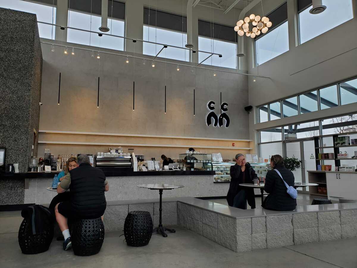 C-Market Coffee is an absolutely stunning spot