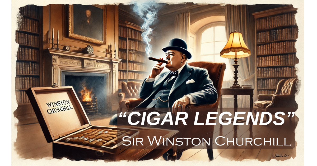 Winston Churchill: The Legendary Cigar Aficionado 🌟