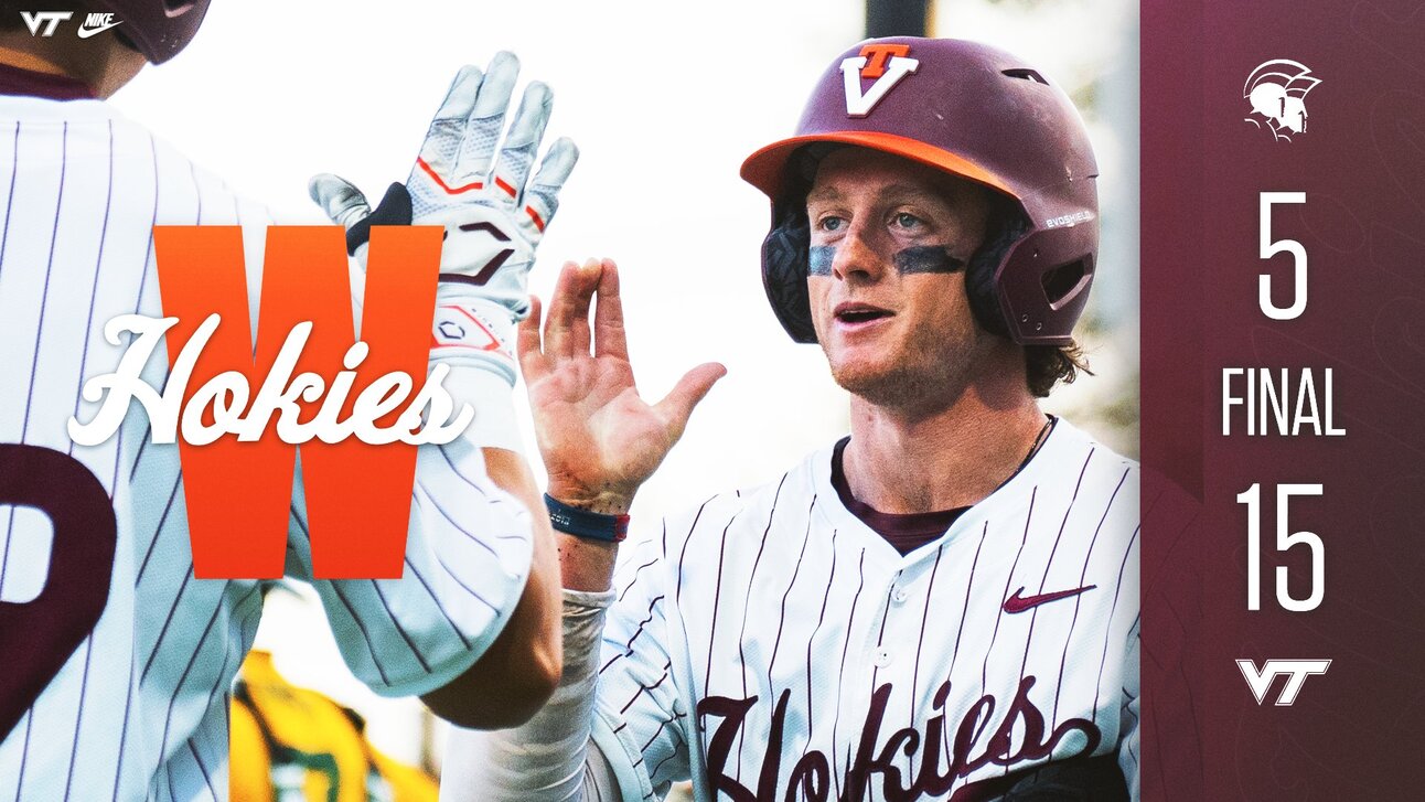 The Virginia Tech Hokies baseball team beat Norfolk State 15-5.
