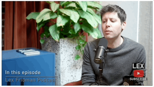 Sam Altman and Lex Fridman discuss AGI, Elon Musk, Sora, and more
