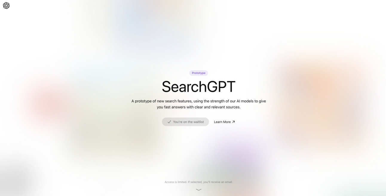 [Google is over now?] SearchGPT: OpenAI’s New AI Search Engine Challenging Google