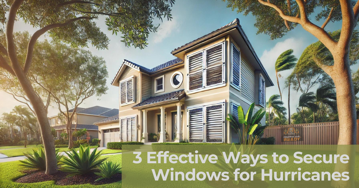 3 Effective Ways to Secure Windows for Hurricanes