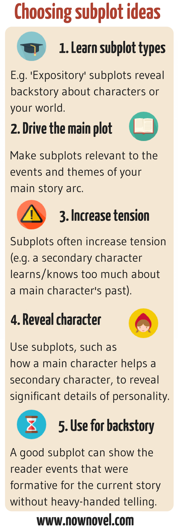 Subplot ideas: 5 tips for writing better subplots