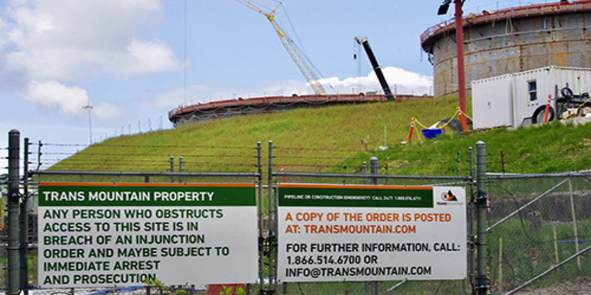 Anti-pipeline protestor handed 28-day sentence for blockading TMX ...