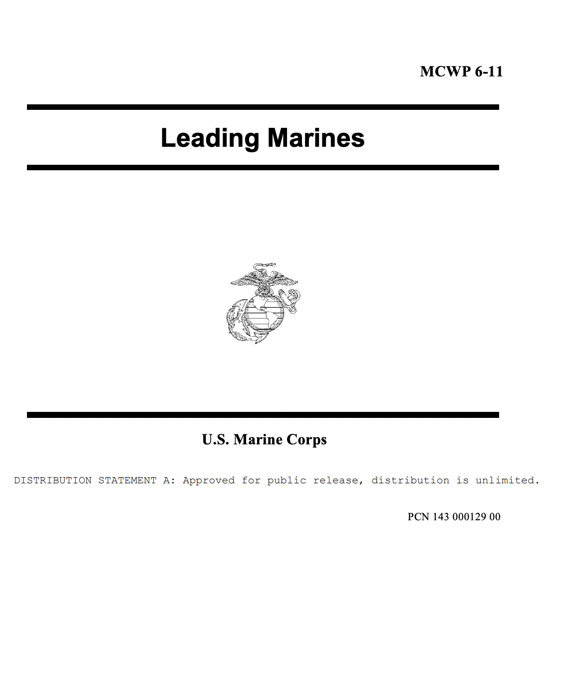 A Student of Leadership