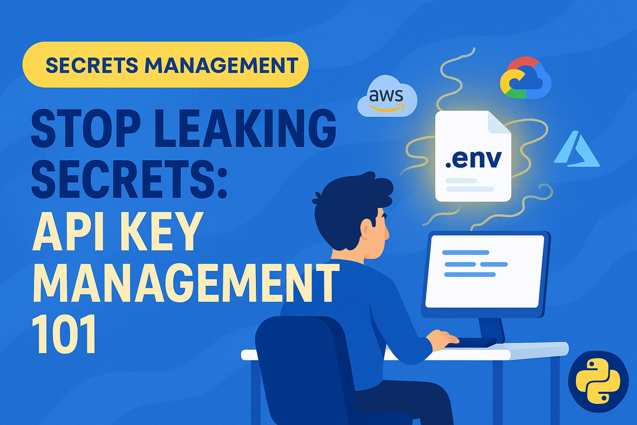 Securing Your Api Keys And Reading Them Using Python