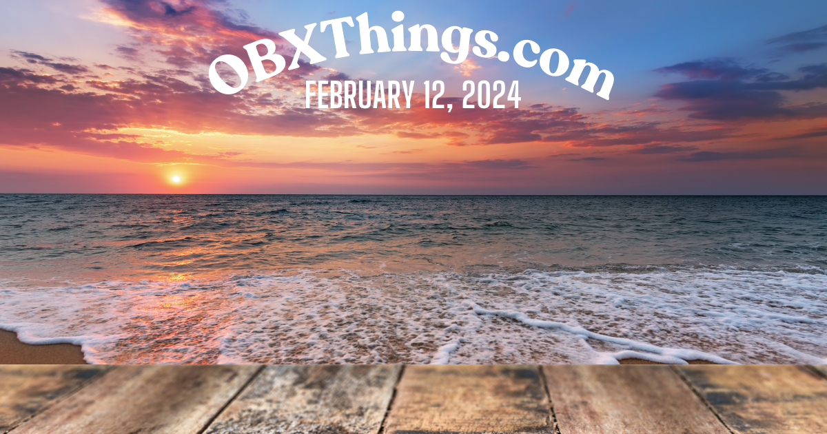 Things to Do on the OBX - February 12, 2025