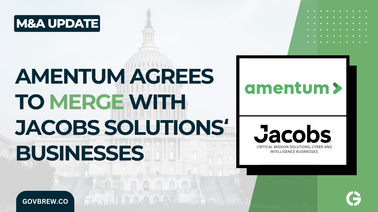 Amentum Agrees To Merge With Jacobs Solutions’ Businesses
