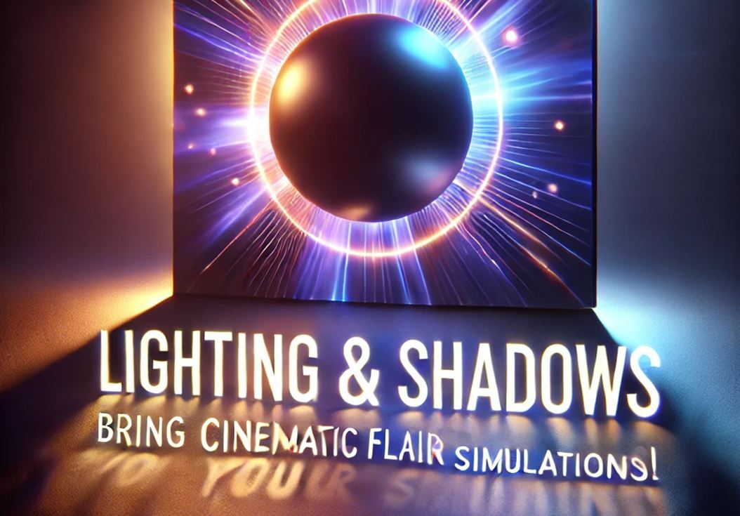 🎥 Lighting & Shadows: Bring Cinematic Flair to Your Simulations! 🎥