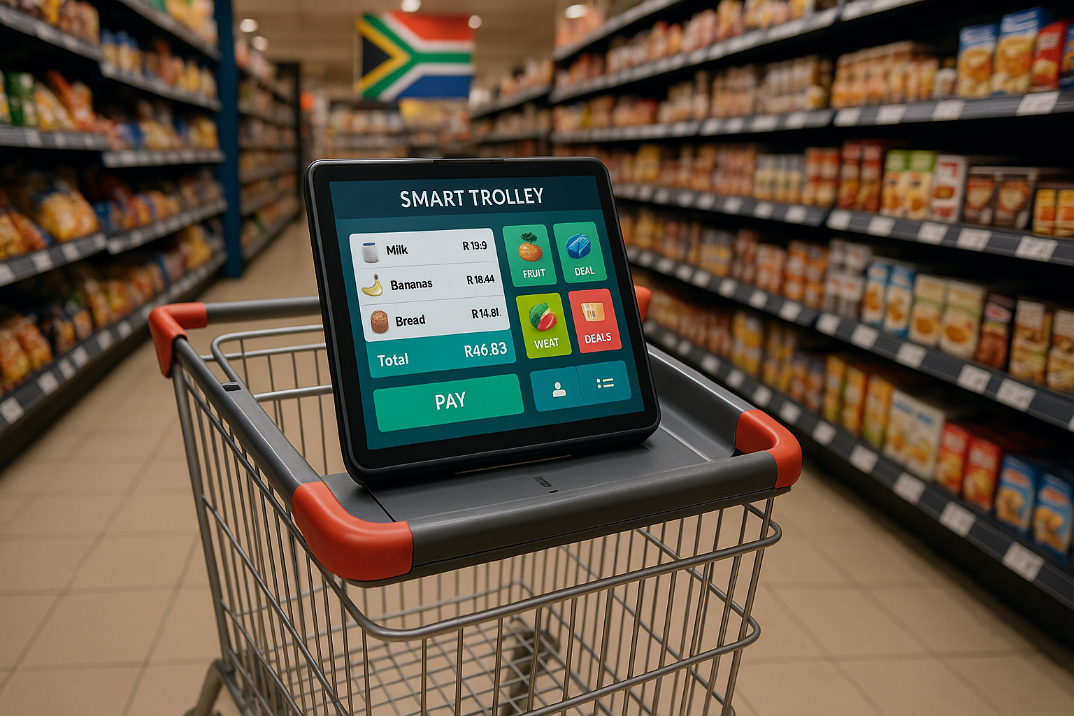 Checkers SkipstySkipsty 🛒 What’s Inside The New Checkers Smart Trolley