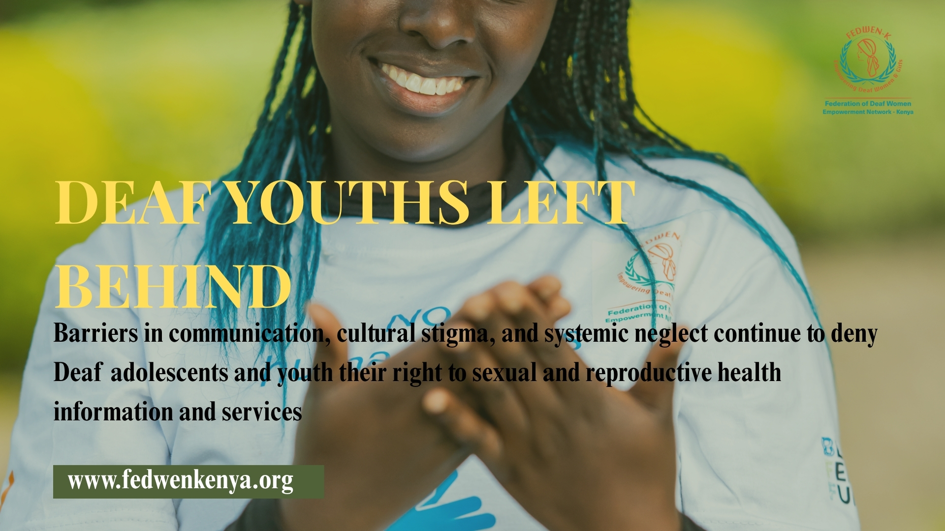 Deaf Youth and the Fight for SRHR Inclusion