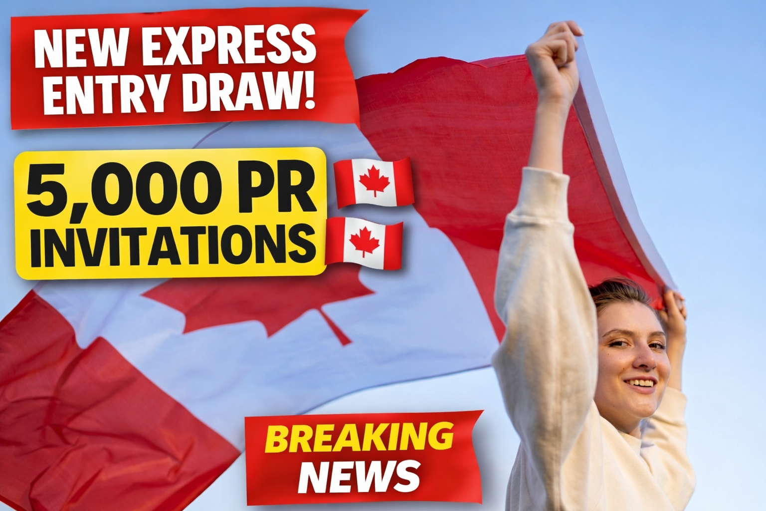 Canada Express Entry: 5,000 PR Invites in Latest CEC Draw