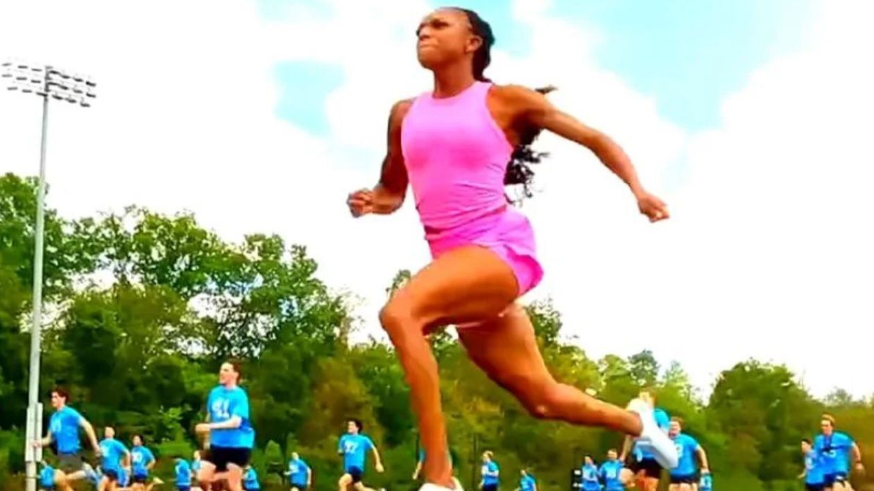 Melissa Beats 100 Racers in a Flash