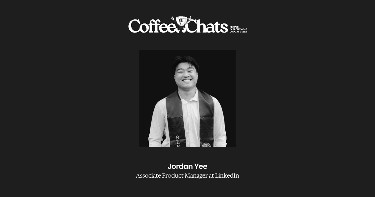 Coffee Chats Newsletter x Jordan Yee