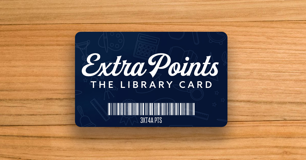 Introducing The Library Card and a Big Update to Extra Points Library