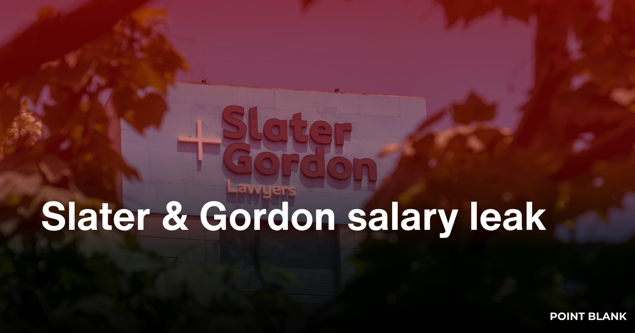 Slater & Gordon salary leak