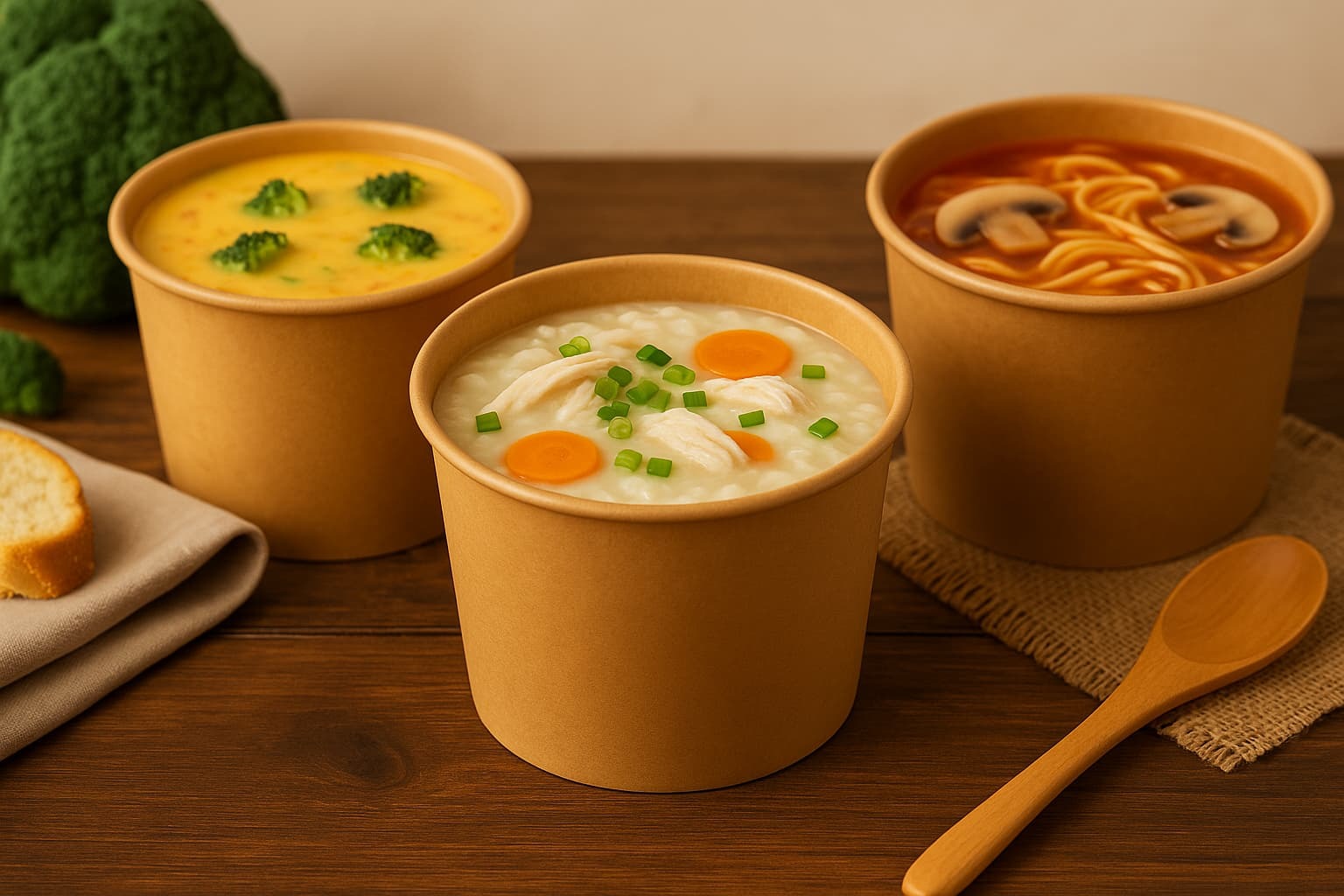 The Rise of Paper Soup Containers: How Smart Packaging Became the Warm ...