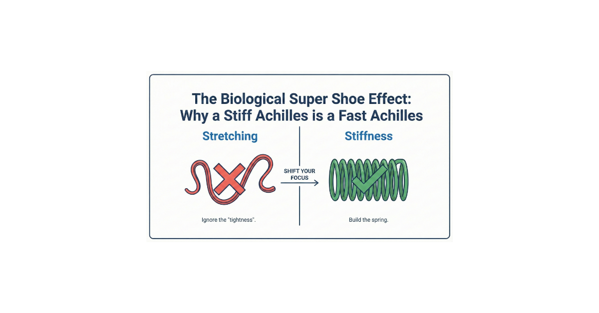 🏃‍♂️ Stop Stretching! Build a Biological Super Shoe Achilles 💪