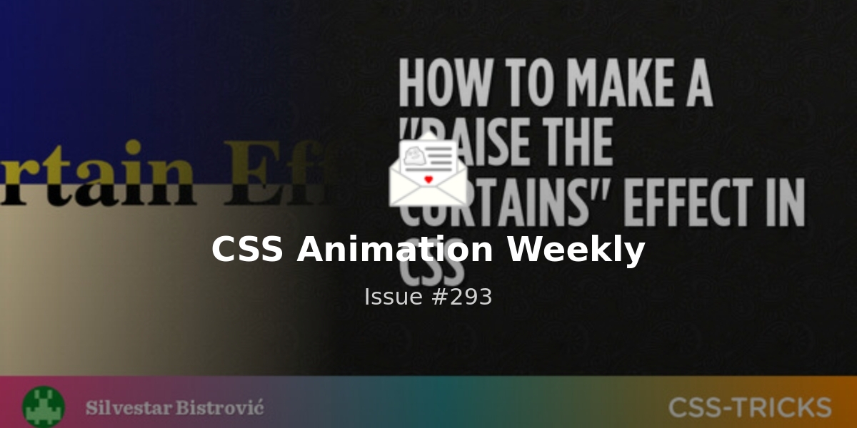 CSS Animation Weekly #293