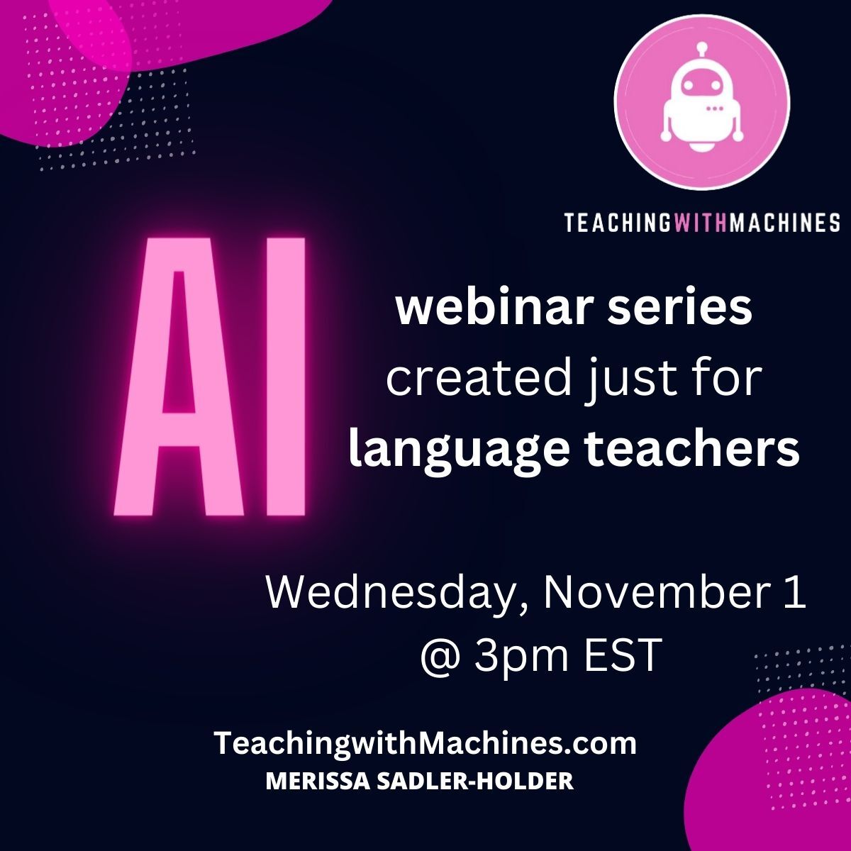 Intro to AI Webinar Series