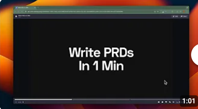 Write PRDs in 1 Minute Using AI