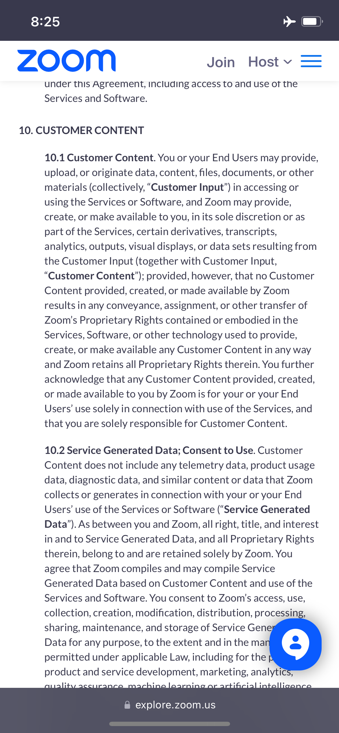 Zoom's Terms of Service Change Asking Permission to Train with ...