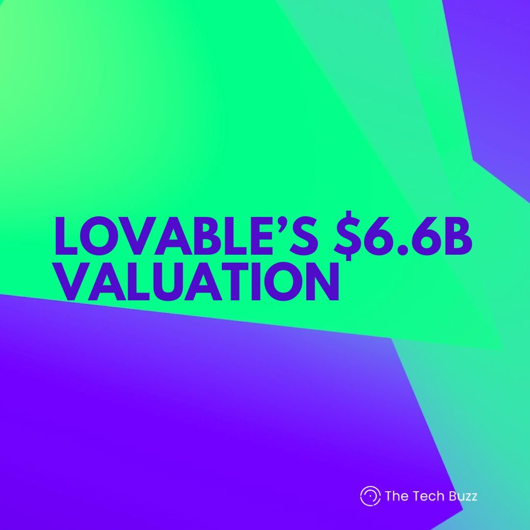 Vibe Coding Is Now Infrastructure With Lovable’s $6.6B Valuation ...