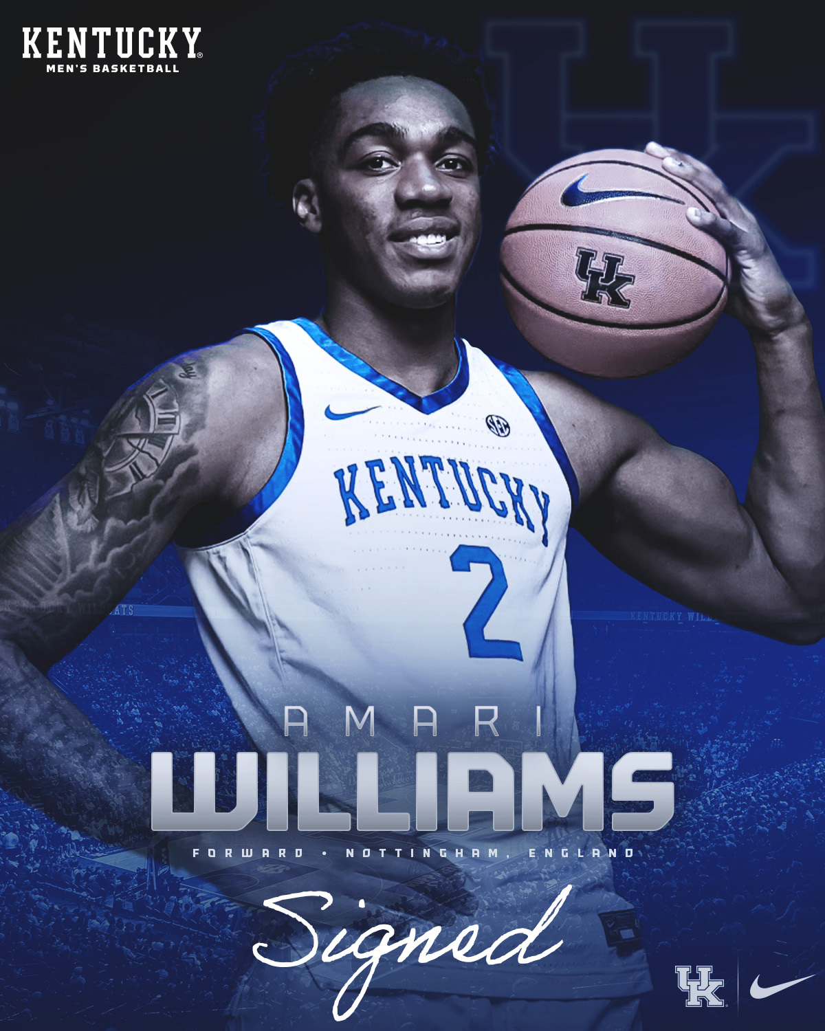 Big Blue Brew 7/18: Meet Amari Williams