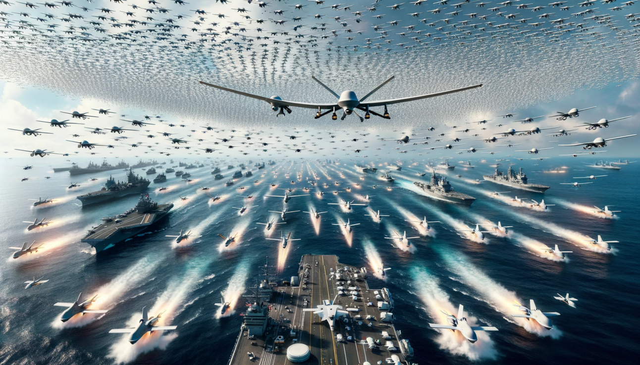Oct 24 2022: The US Navy wants swarms of thousands of small drones