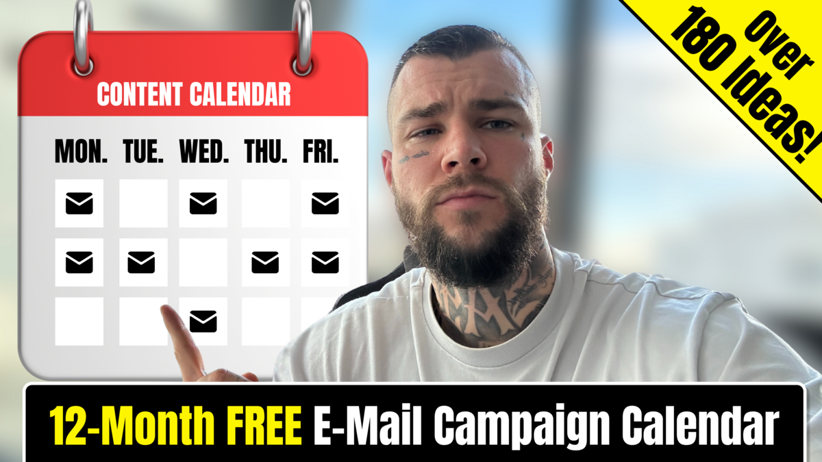 12 Months FREE E-Mail Campaign Calendar | InboxMafia
