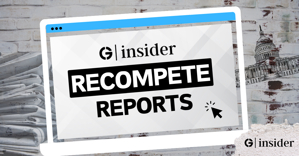 Recompete Reports | GovBrew