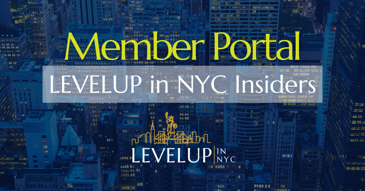 Member Portal | LEVELUP in NYC