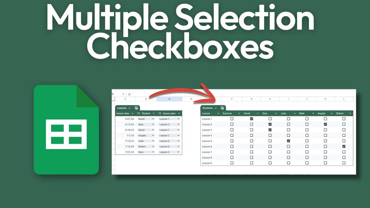 Multiple Criteria Checkboxes in Google Sheets | Got Sheet