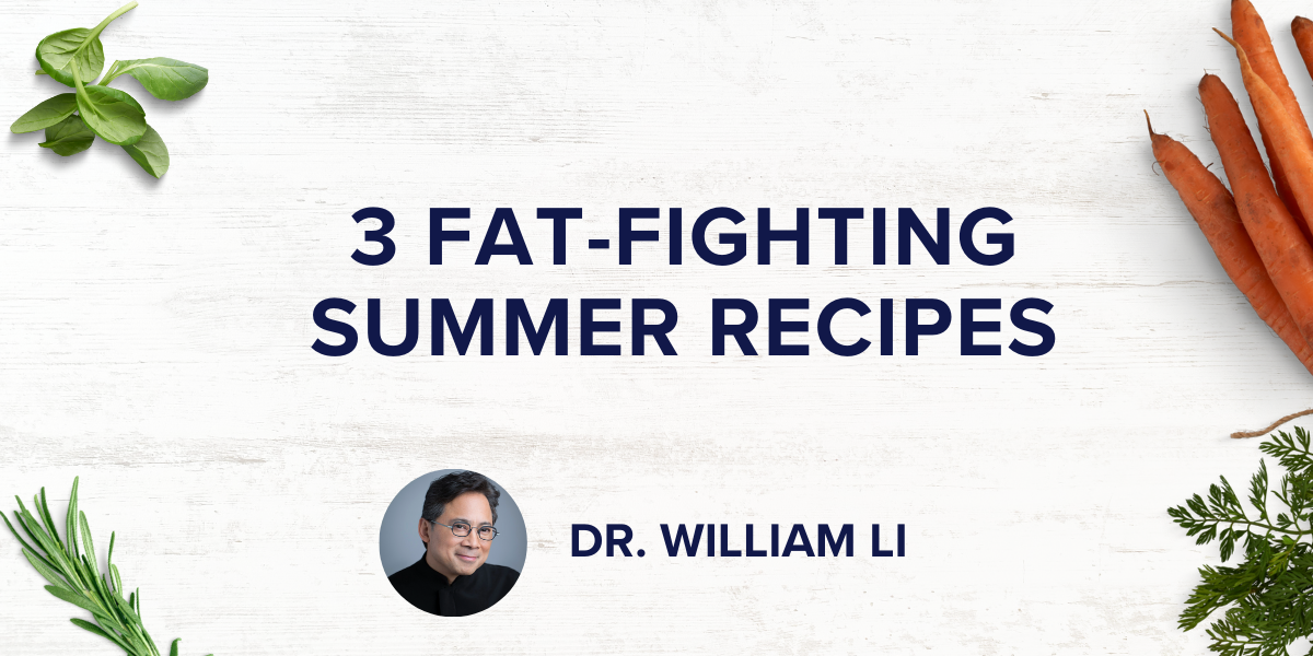 Enjoy 3 Delicious, Fat-Fighting Recipes | Dr. Li's Newsletter